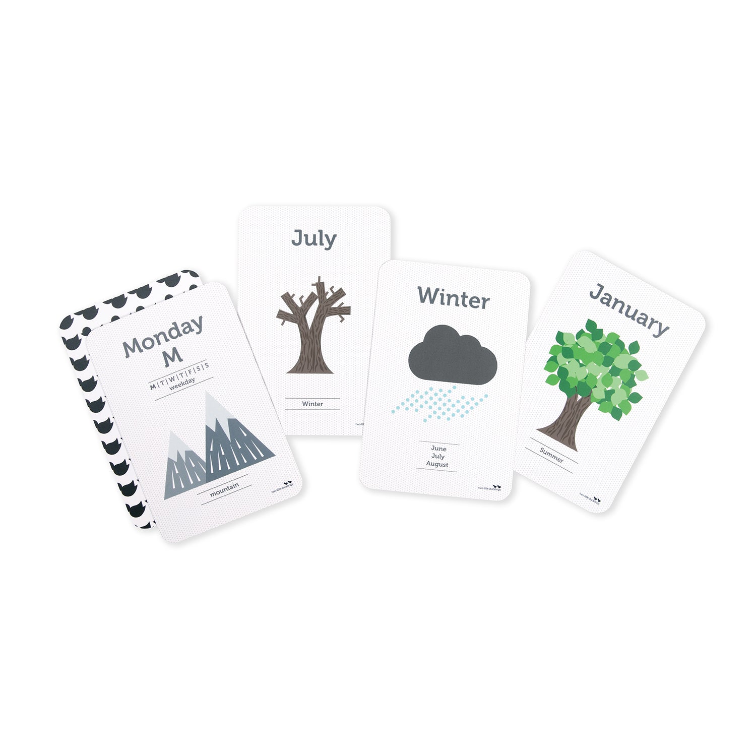 Days, Months and Seasons | Flash Cards – Kuddly Kids