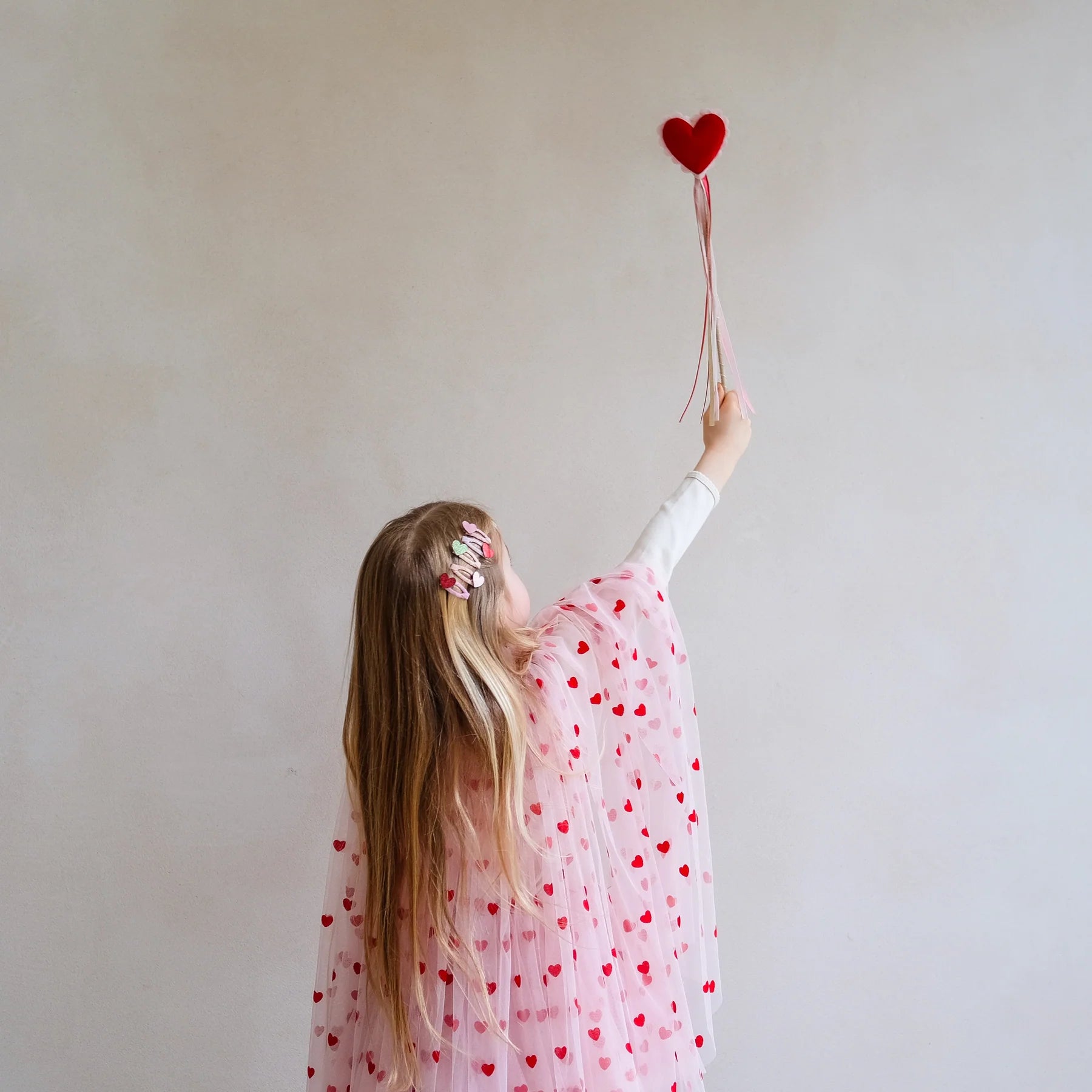 Heart Print Cape – Kuddly Kids