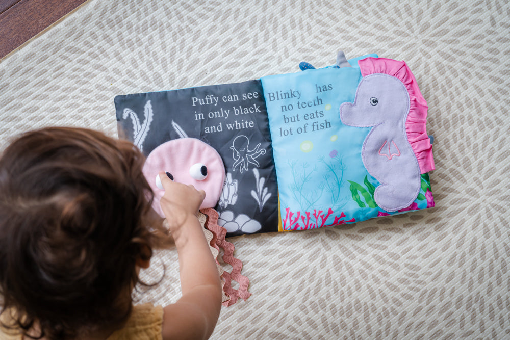Ocean Fabric Activity Book – Kuddly Kids